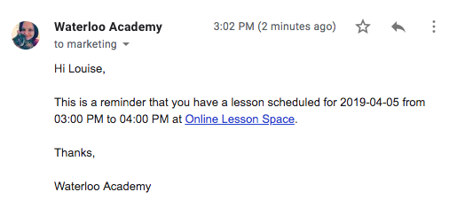 Lessonspace Integration – Teachworks