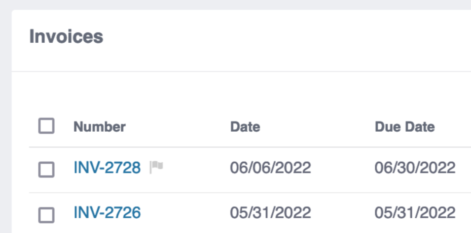Flagged Invoices – Teachworks